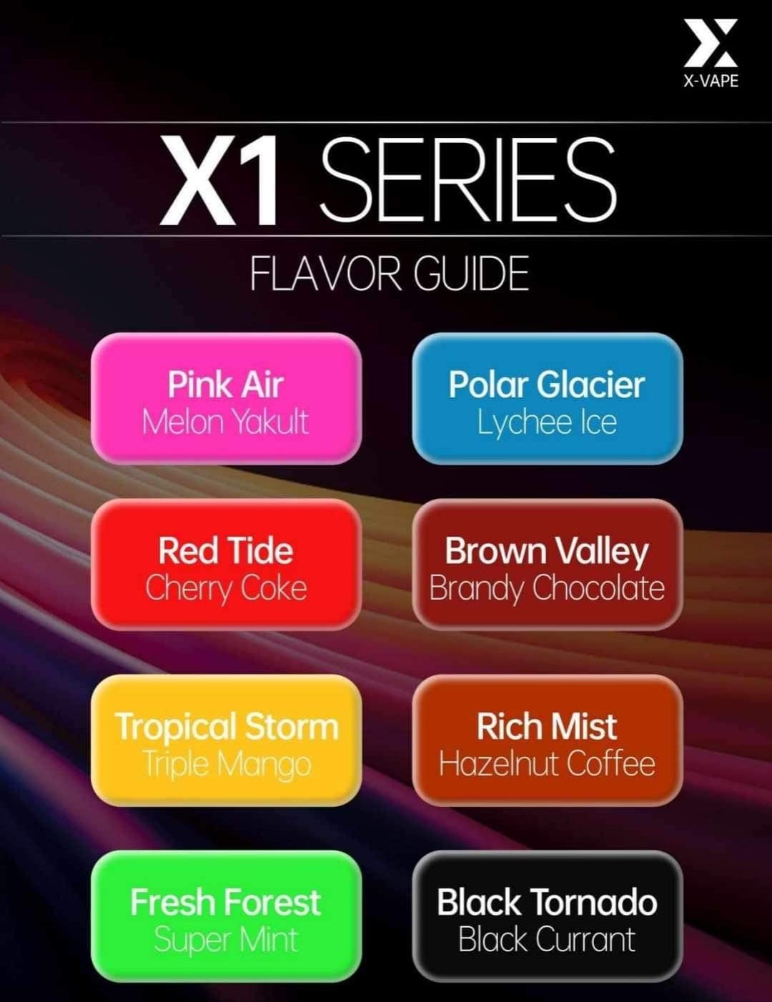 X-VAPE X1 SERIES – OX VAPE MAKATI