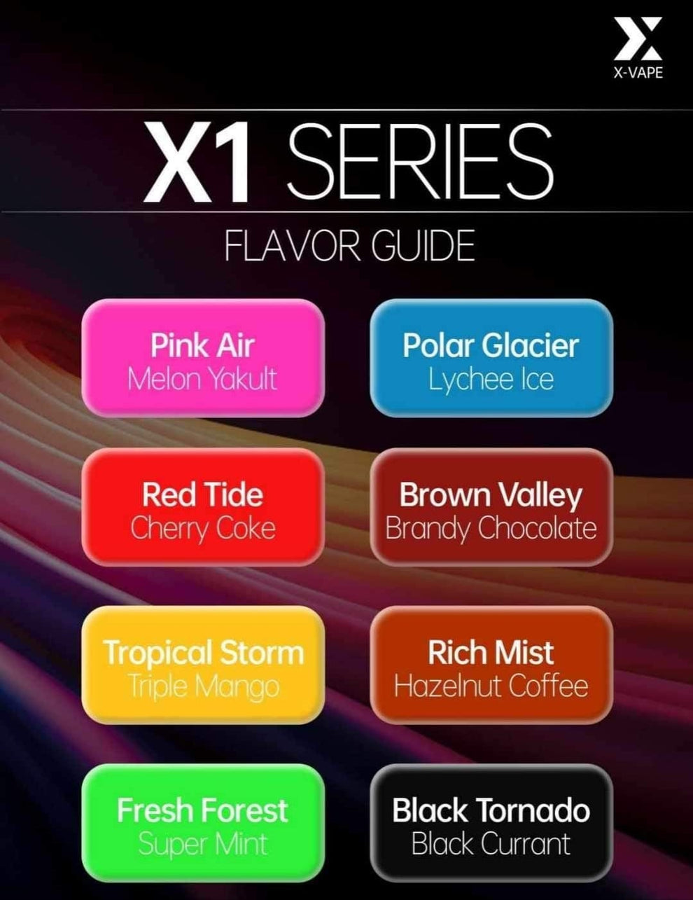 X-VAPE X1 SERIES – OX VAPE MAKATI