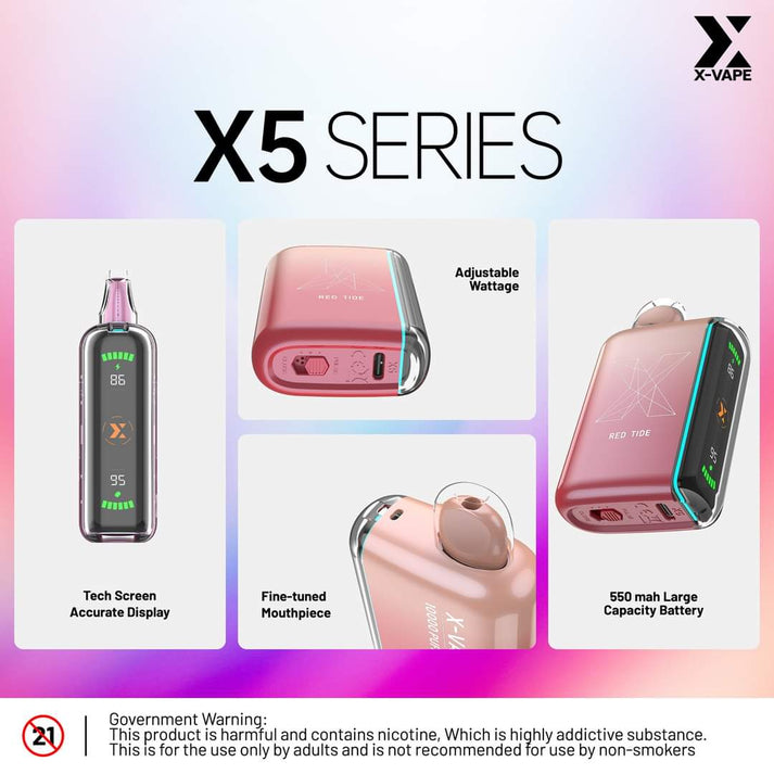 X-VAPE X5 SERIES – OX VAPE MAKATI