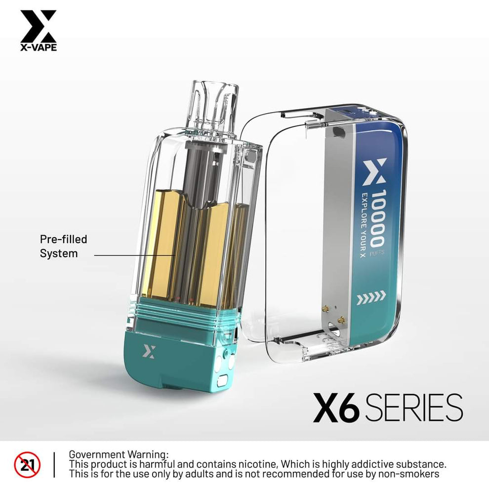 X-VAPE X6 SERIES – OX VAPE MAKATI
