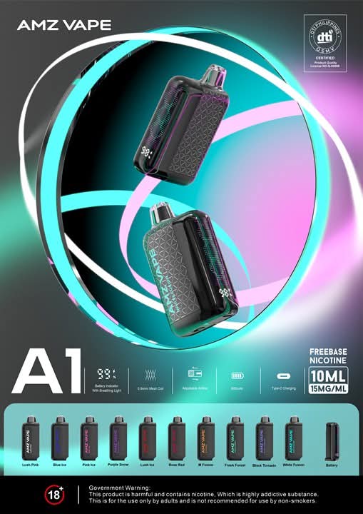 AMZ VAPE A1 PREFILLED POD & DEVICE – OX VAPE MAKATI