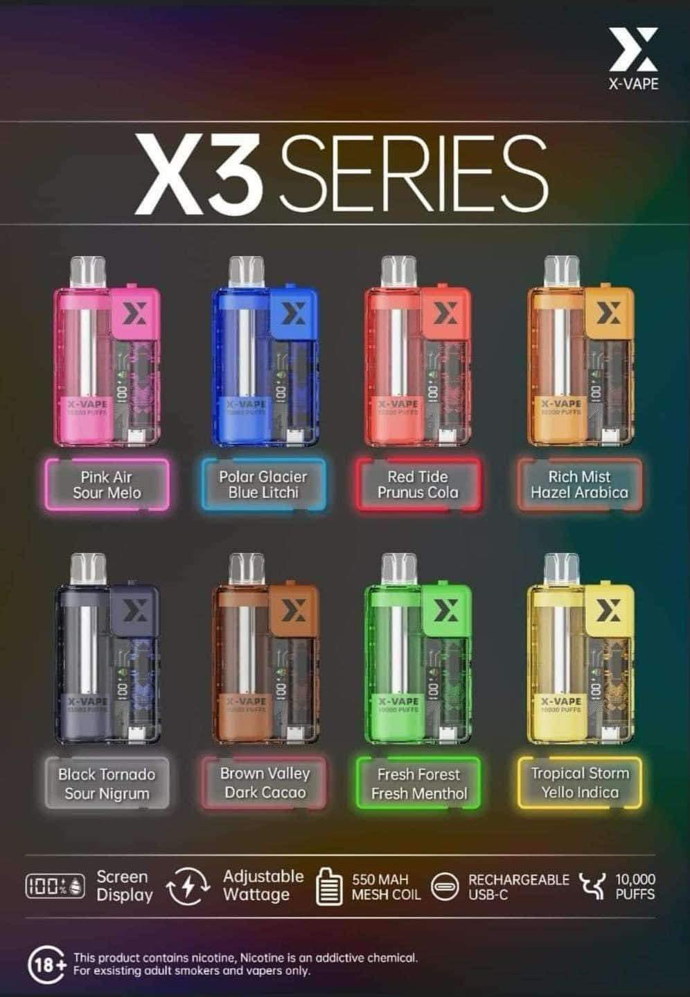 X-VAPE X3 – OX VAPE MAKATI