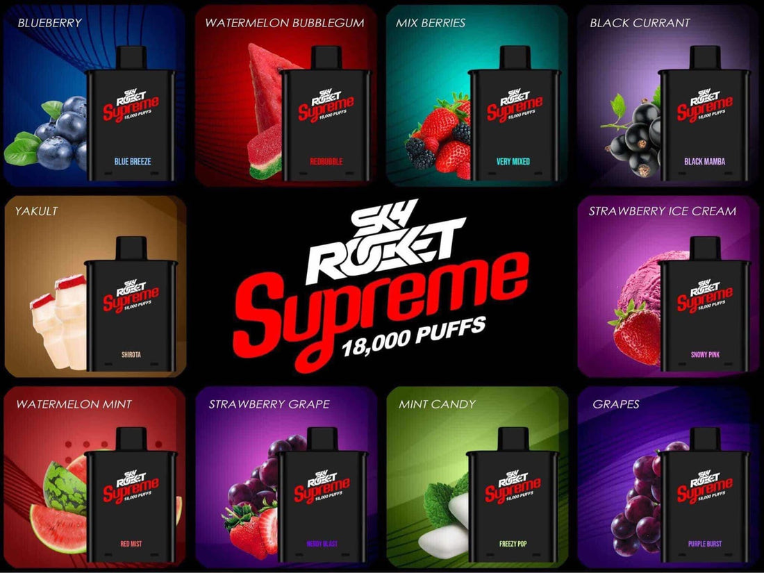 SKY ROCKET SUPRME (V2POD) 18K PUFFS – OX VAPE MAKATI
